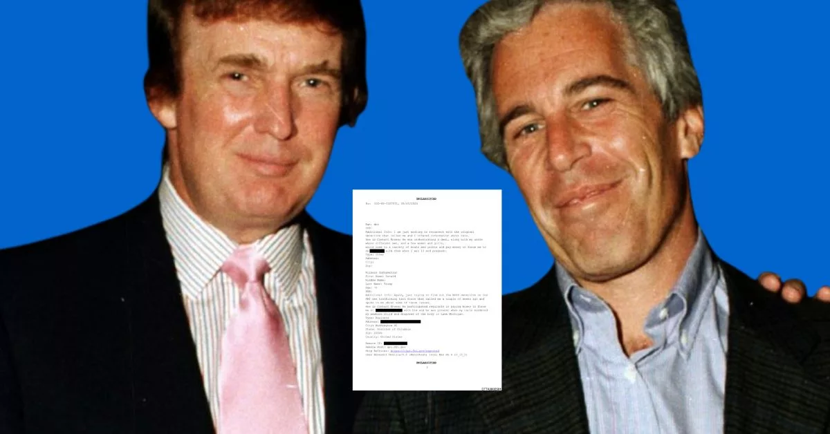 Why Is “Donald Trump Epstein Lake Michigan” Trending? What DOJ File ...